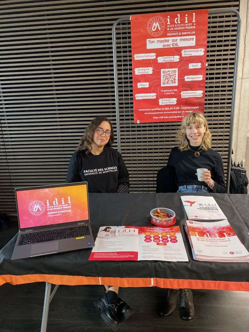 IDIL at the University of Montpellier's Open Day 🎓 - IDIL GRADUATE PROGRAM